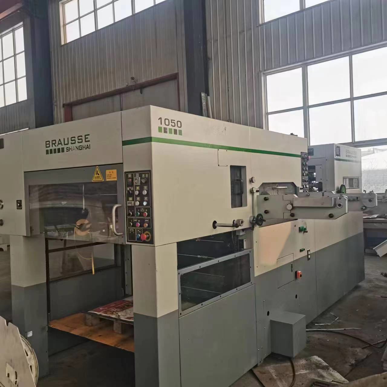 BRAUSSE 1050 Automatic Die Cutting & Stripping Machine.Stock Range ...